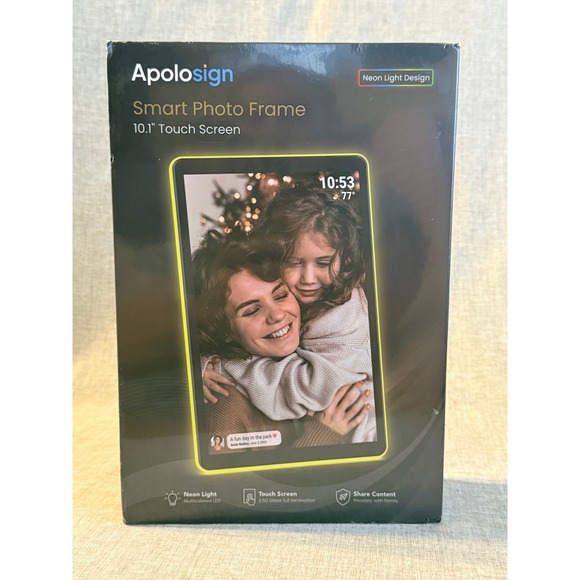 Apolosign | Media | Apolosign Smart Photo Frame 1 Inch Touch Screen ...